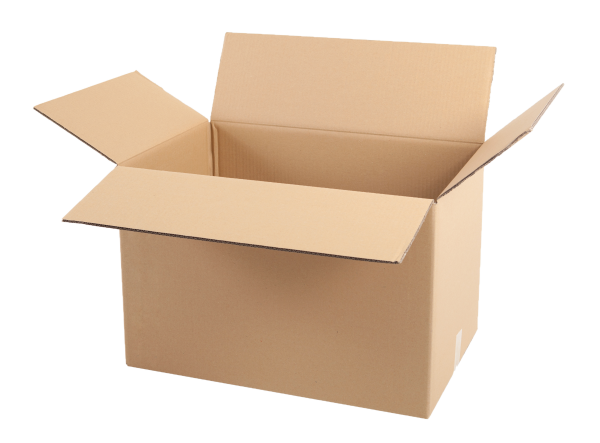 Caisse américaine - Emballage industriel basique en carton