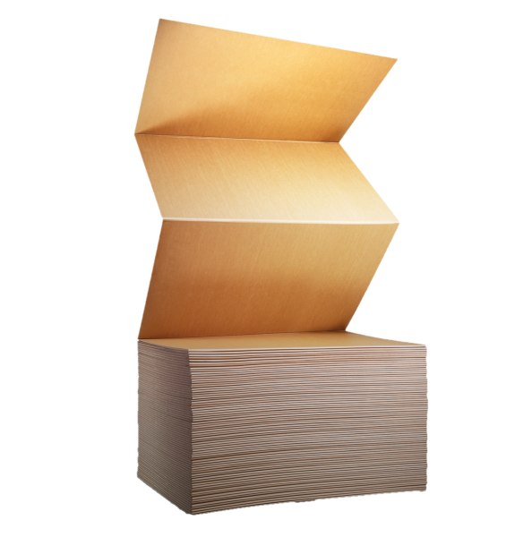 Plaque accordéon ou plaque ZZ en carton | Emballage industriel